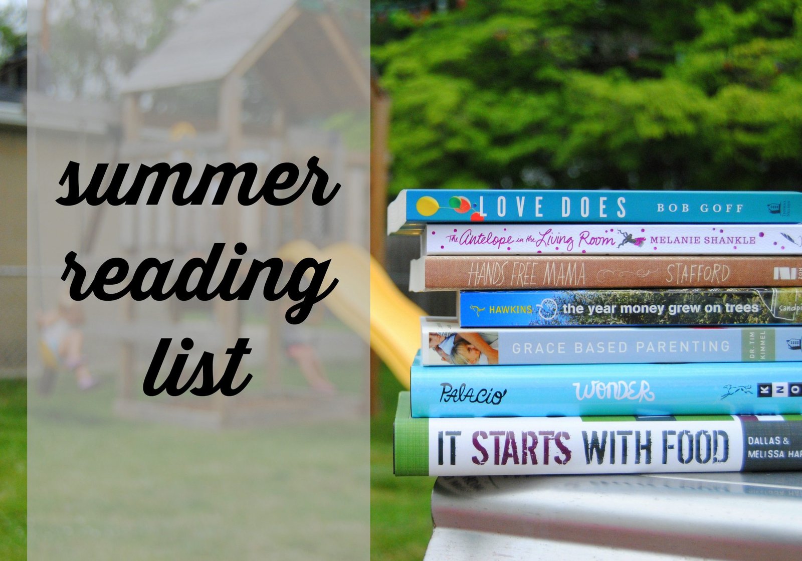 My Summer Reading List - Fancy Little Things